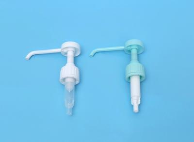 China PETG 3.4CC Spray Head Pump with 28/410 & 32/410 Long Nozzle for Hand Wash and Lotion Dispensers for sale