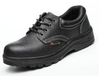 China Cowhide Leather PPE Safety Shoes Anti Slip Electrical Resistance S1 S3 Steel Toe Work Boots Size 36-47 for sale