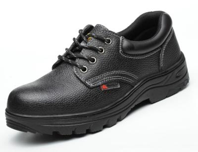 China Cowhide Leather PPE Safety Shoes Anti Slip Electrical Resistance S1 S3 Steel Toe Work Boots Size 36-47 for sale