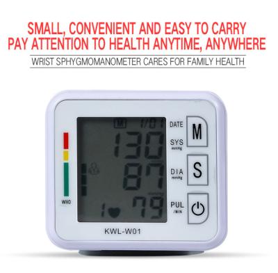 China Digital Blood Pressure Monitor Upper Arm with 99 Memory Storage and IHB Arrhythmia Detection - 3V Power for sale