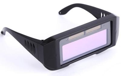 China EN166 Adjustable Flip Up Front Plastic Clamshell Welding Goggles UV IR Protection for sale