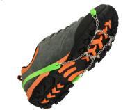 China Micro Spikes Traction Cleats with 8 Stainless Steel Spikes (7mm) for Snow and Ice Hiking - 60-75g Lightweight Design for sale