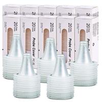 China FDA Disposable Ear Thermometer Probe Covers Latex Free Transparent for sale