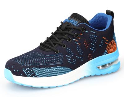China Steel Toe Anti Puncture Safety Shoes CE EN 20345 Lightweight Shock Absorbing Work Shoes Size EU 36-47 for sale