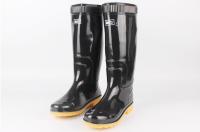 China High-Top PVC Rain Boots with Steel Toe Cap - CE EN 20345:2011 Certified, EU 36-47 Sizes, 1.1 kg/pair for sale