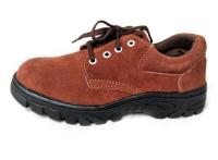 China SGS Certified Steel Toe Safety Shoes Low Top Wear Resistant Anti Piercing Leather Work Boots Size 36-47 for sale