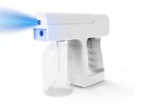 China Household Alcohol Nano Atomization Disinfection Gun - 300ML Capacity, 2000mAh Battery, Blue Light Sterilization for sale