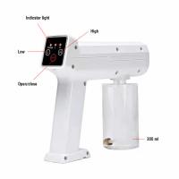 China Wireless Disinfection Spray Gun 4800mAh Cordless Nano Mist Sanitizer for Car Home School for sale