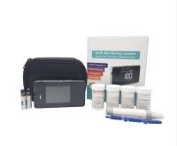 China 4In1 Home Care Uric Acid Level Tester For Blood Glucose Hemoglobin Cholesterol for sale