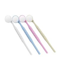 China Disposable Medical Dental Device Concave Mouth Mirror Anti Fog for sale