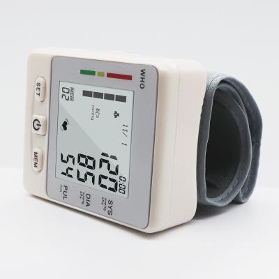 China Wrist BP Monitor with Voice Report 198 Memory and Irregular Pulse Detection for sale