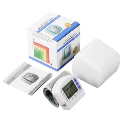 China Automatic Wrist Blood Pressure Monitor Portable Cuff for Comfortable Home Use for sale