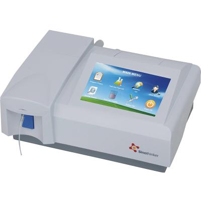 China Semi-Auto Biochemistry Analyzer 70 Tests Sealed Quartz Cuvette Open Reagent for sale