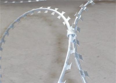 China Concertina Razor Barbed Wire /Hot Dipped Galvanized Razor Wire usage protection for sale