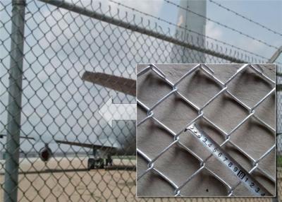 China Cheap galvanized or green pvc coated roll galvanized chain link fence for sale