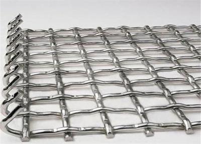 China Stainless Steel Locked Crimped Wire Mesh for Architectural Application for sale