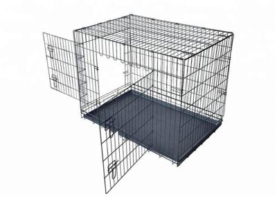 China Multiple Sizes Large Cage Foldable Transport Metal Xxl Pet Collapsible Big Dog Kennels for sale