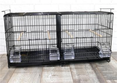 China Kennel Pet Cage for XXL Medium Dogs Travel Metal Double-Door Folding Indoor Outdoor Cages for sale