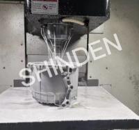 China 3D Printing Transparent Electric Motor Housing CNC Machined 200mm Custom EV Parts for sale