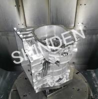China Dust Prevention CNC Machining Aluminum Motor Housing for Electric Motors 200mm for sale