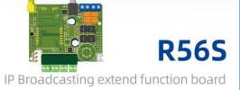 China Sysolution IP Broadcasting Extend Function Board R56S with State Secret Encryption Chip 2KM Range for sale