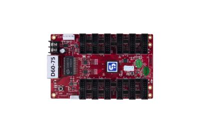 China Sysolution receiving card D60-75, 12HUB75E ports for fine pitch led modules,led video wall for sale