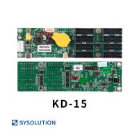 China Small Size Stand-alone LED Control Card KD15 7 HUB75 Ports 256 MB ROM WiFi Bluetooth for sale