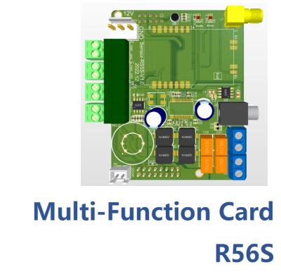 China Sysolution IP Broadcasting Extend Function Board R56S with State Secret Encryption Chip 2KM Range for sale
