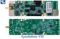 China Sysolution Asynchronous Sending card Y35 Android 9.0 WIFI 4G communication Remote Control by Cloud Platform Small Size Sending card for sale
