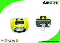 China Waterproof Cordless Mining Lamp Panasonic Battery Rechargeable Headlight With Silicone Button for sale