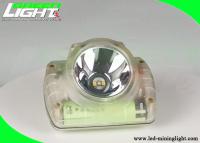 China Coal Mining Headlight 15000lux 14H CREE LED 6800mAh IP68 Cordless Rechargeable Cap Lamp for sale