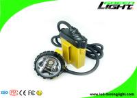 China 25000 Lux LED Mining Cap Lamp IP68 Waterproof 10.4Ah Battery Rechargeable Headlamp Anti-static for sale