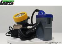 China Flame Resistant IP68 Miners Cap Lamp 15000lux 6.6Ah Li-ion with Cable for sale
