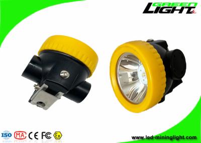 China IP68 Waterproof Cordless LED Coal Miner Headlamp 5000 Lux 191g Lightweight for sale