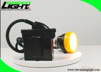 China Corded Rechargeable LED Headlamp 10000 Lux 16 Hours IP68 Waterproof Mining Cap Lamp for sale