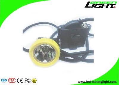China IP68 Waterproof Miner Cap Lamp 10000 Lux 6600mAh 7800mAh Li-ion Rechargeable USB Charging 18hrs Working Time for sale