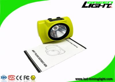 China GLC-6S 18000lux IP68 Waterproof Rechargeable Miners Headlamp with 6.8Ah Battery for sale