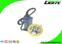 China CREE LED Miner Headlamp Rechargeable 15000 Lux 216 Lumens IP68 Waterproof 16 Hrs for sale