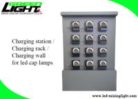 China Safety Durable Cap Lamp Wall Charger Station 4.2V 2A 50Hz Double Side / Single Control for sale