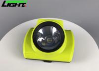 China Portable LED Miner'S Cap Lamp 18000lux OLED Display Screen 6800mA Lithium Battery for sale
