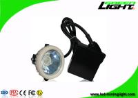 China 6.6Ah Rechargeable LED Miners Cap Lamp 10000lux Anti Explosive IP67 Waterproof Lithium Ion for sale
