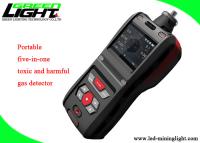 China GL-MS500 Portable 5-in-1 Toxic Gas Detector 0-1000ppm Pump Suction IP66 for Petroleum Mine for sale