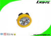 China 5000lux Cordless Miner Headlamp 2.2Ah Rechargeable Li-ion Battery IP68 Waterproof for sale