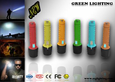 China Explosion Proof LED Flashlight 20000lux High Beam 6 Hours Long Working Time for sale