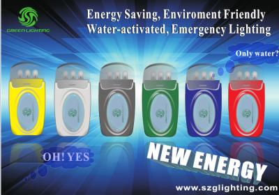 China Water-activated light with new energy for emergncy lighting for sale