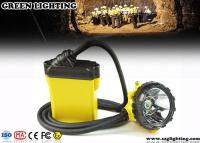 China 10.4Ah 25000 Lux Corded Miners Cap Lamp GL12-A IP68 Waterproof ATEX Coal Mining Light for sale