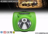 China Anti - Explosion Led Mining Lamp , 13000 Lux Hard Hat Lights With USB Charger for sale