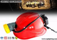 China 5600mAh 3.7V Semi-Corded Mining Cap Light 1.3W CE ATEX Certified for sale