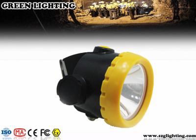 China 1W 4000 Lux LED Mining Light with 2.2Ah Li-Ion Battery IP68 Waterproof for sale