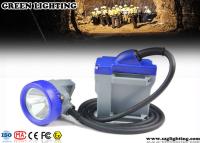 China Cord Safety Rechargeable LED Miners Light 10000 Lux 3W High Power Main Light for sale
